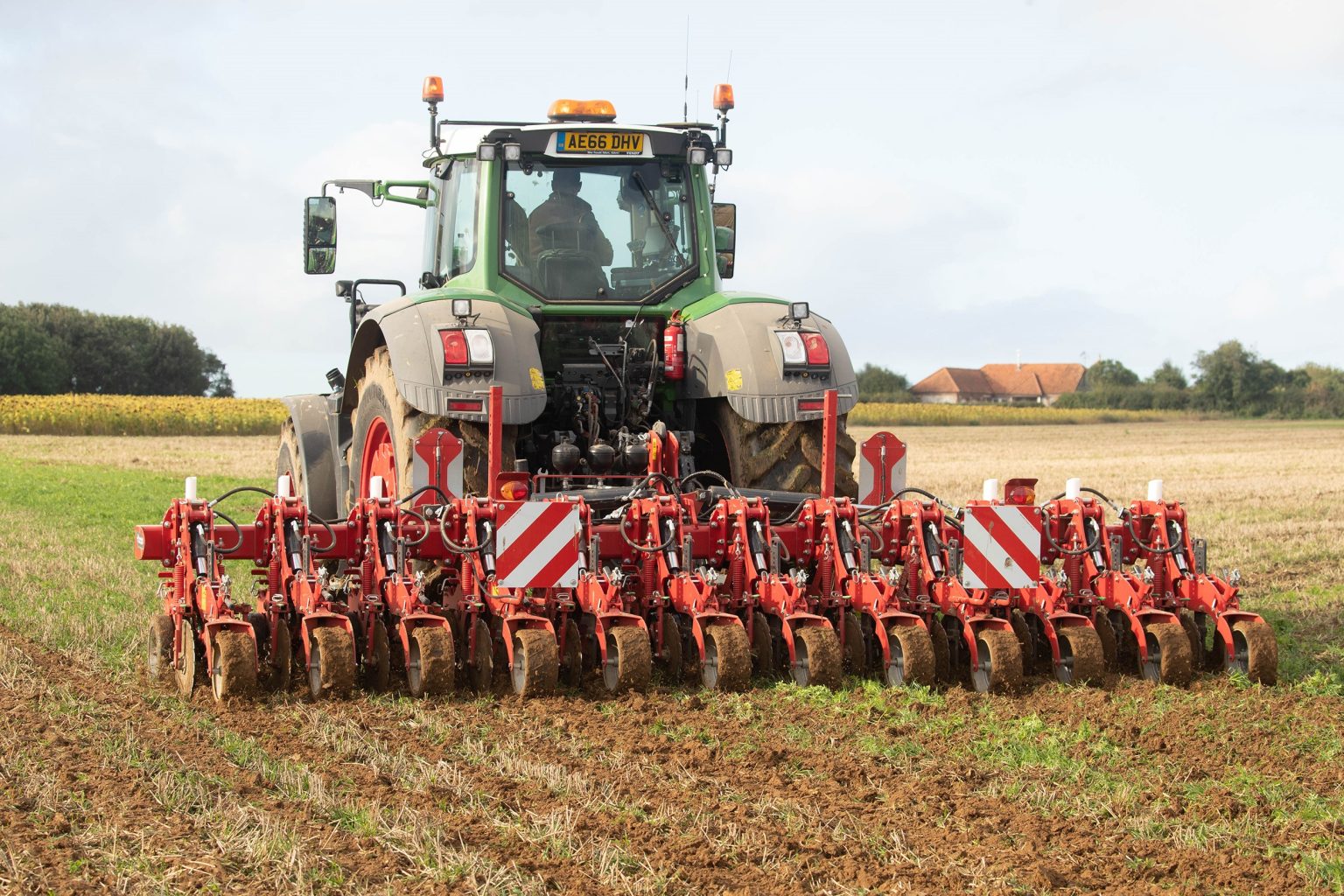 The Kultistrip works into cover crop residues and can prepare a seedbed ...
