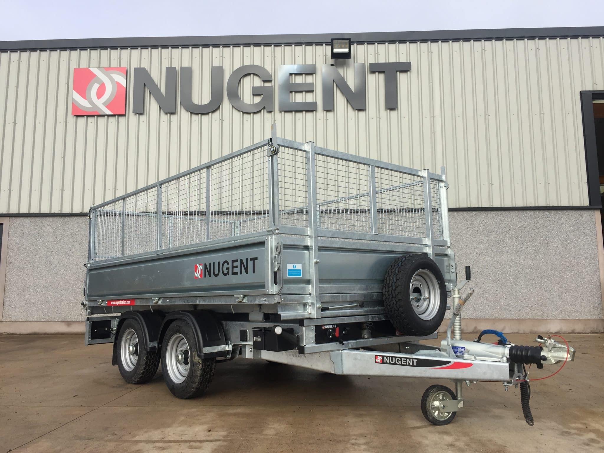 The Flatbed trailer range is available with a maximum gross weight of ...