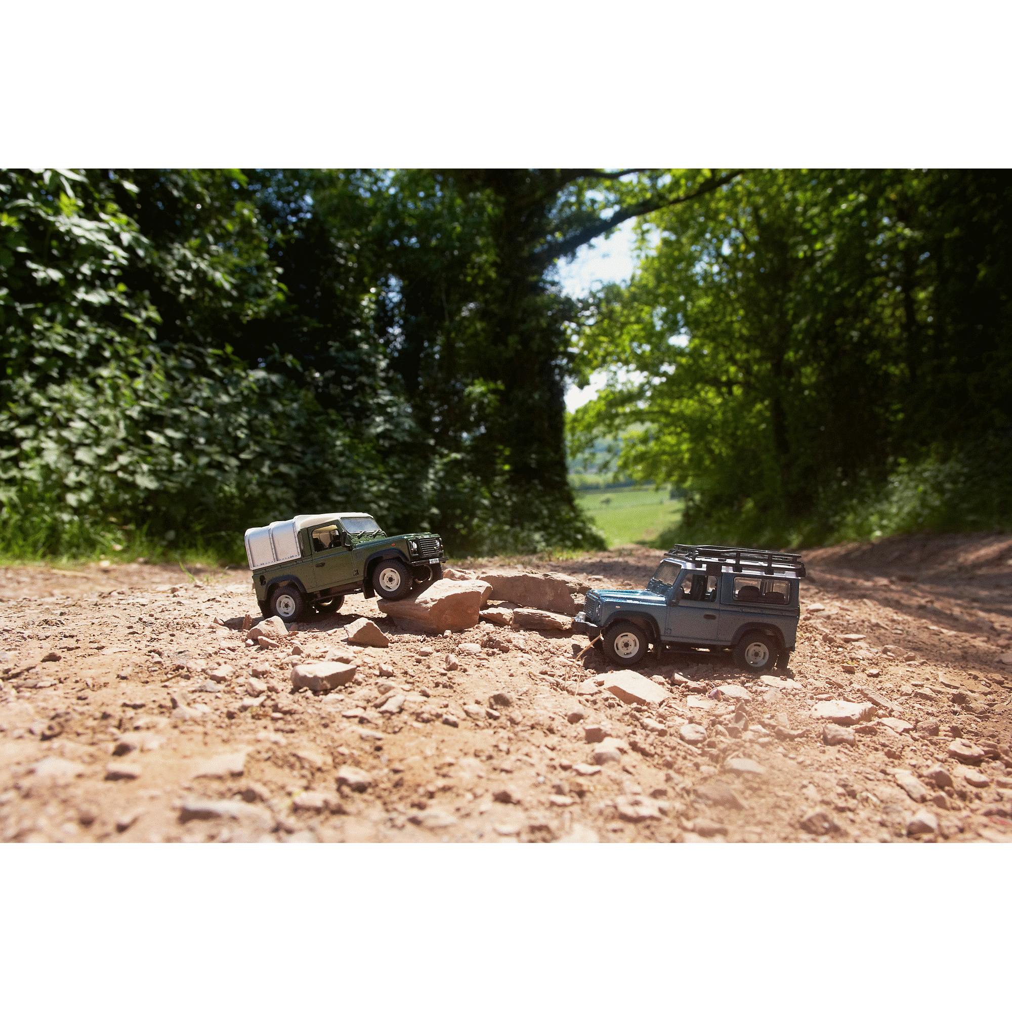 Land Rover Defender Scale Model